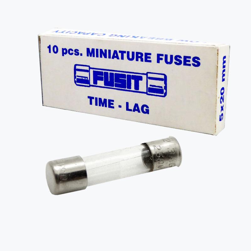 fusible temporisé 5x20 6.3A